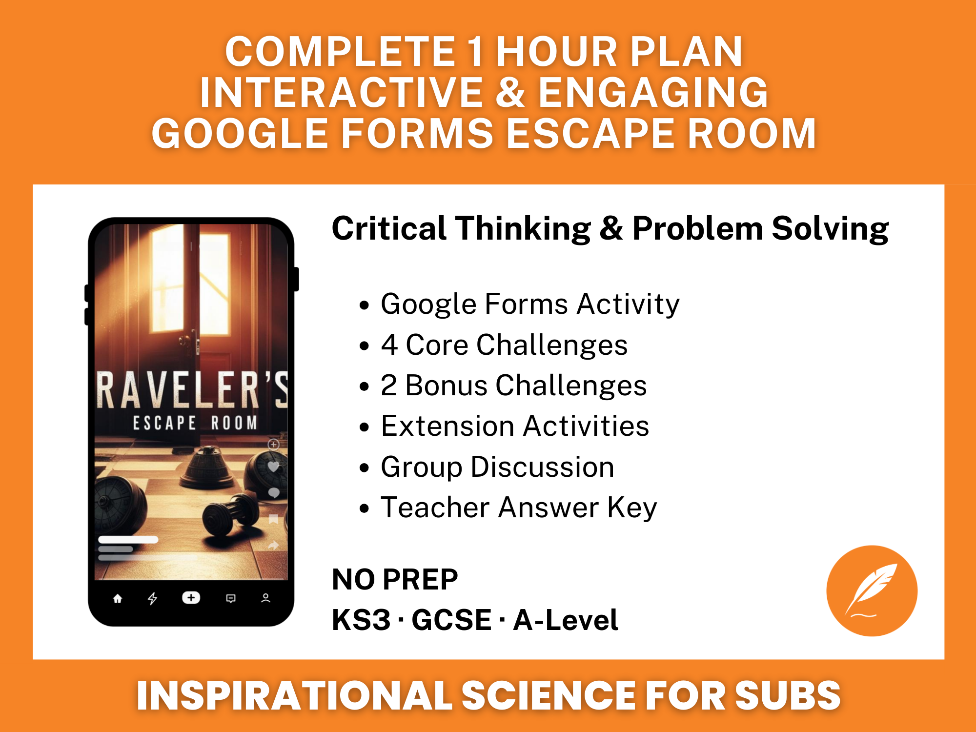 PREMIUM Survival of the Fittest Escape Room - KS3, GCSE | Teaching ...