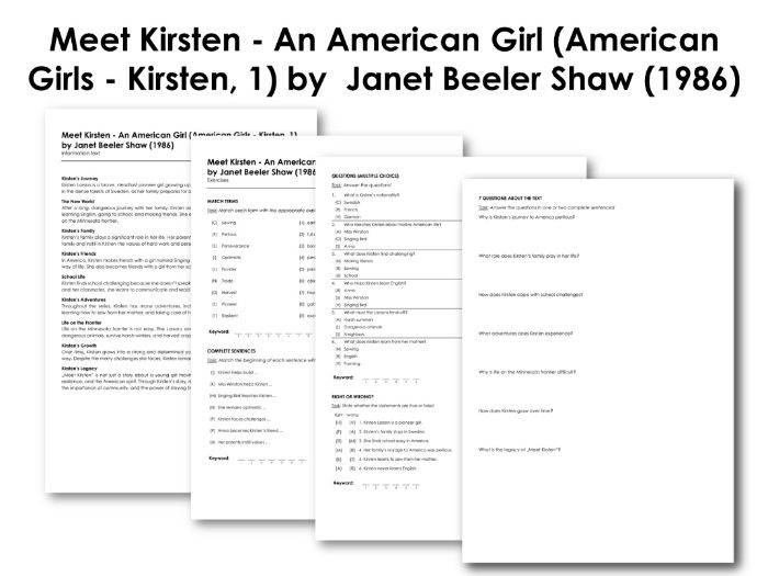 Meet Kirsten - An American Girl (American Girls - Kirsten, 1) by Janet ...