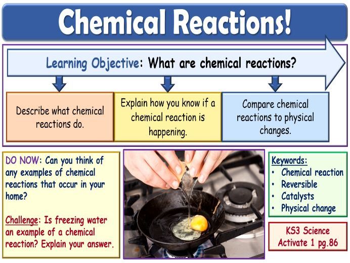 Ks3 Chemical Reactions Acids And Alkalis Ks3
