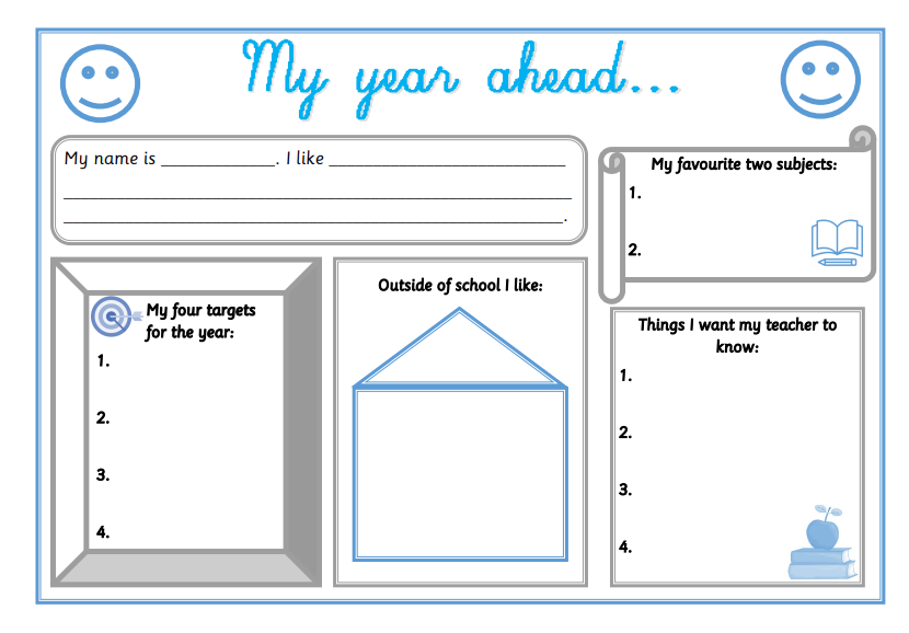 My year ahead | Teaching Resources