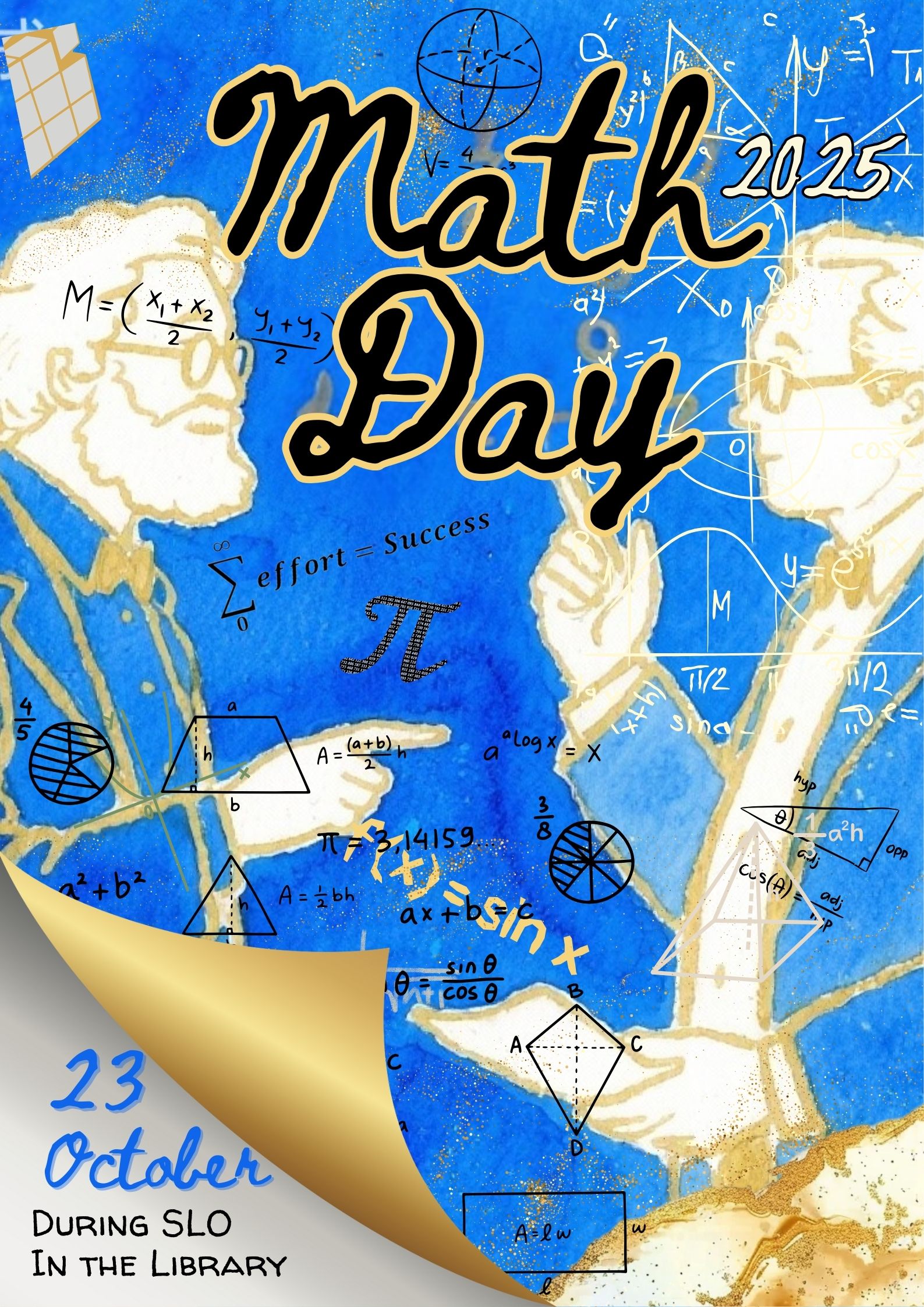 Editable Math Day PPT Poster Template | School Event Display ...