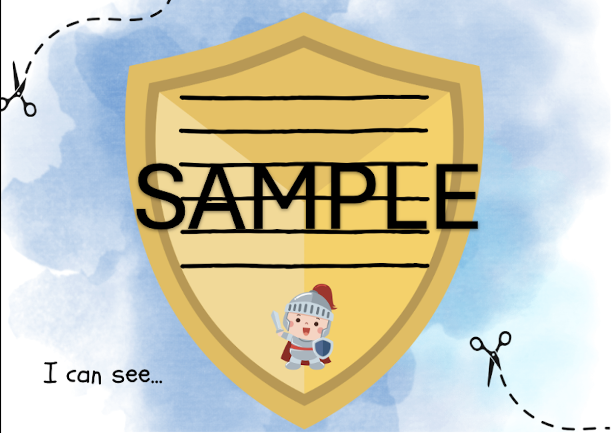 EYFS Phonics Phase 4 'What can you see?' writing prompts - castle Early ...