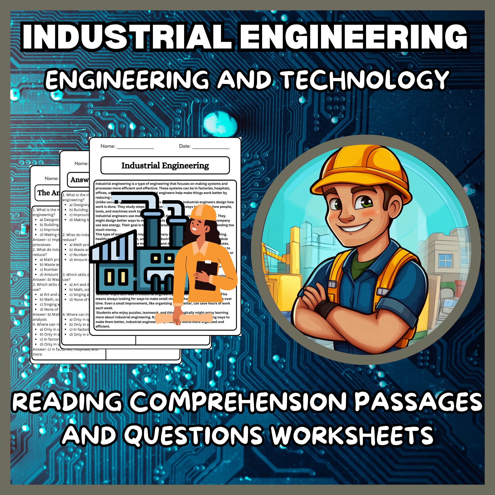 Industrial Engineering Reading Comprehension Passages & Questions ...