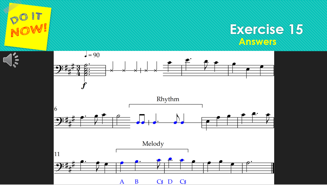Musical dictation (melody, rhythm & chords) & unfamiliar listening ...