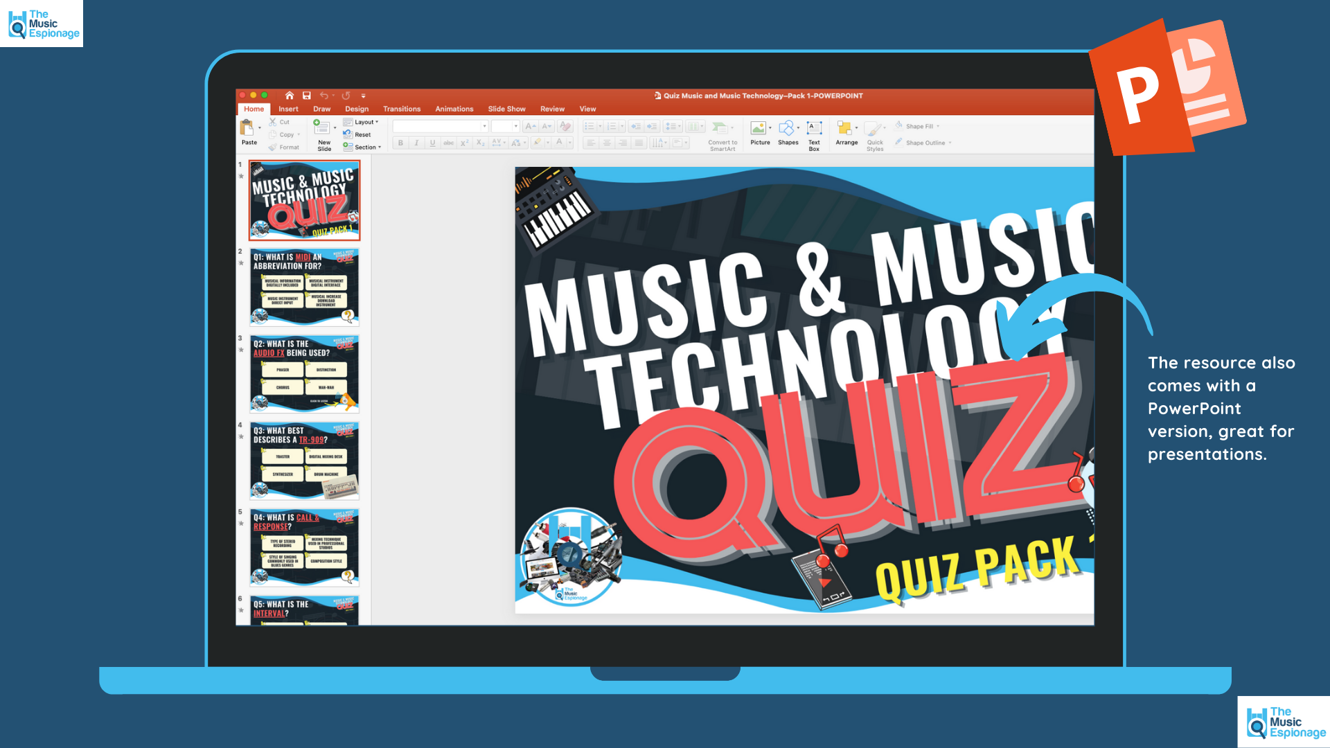 Quiz Music and Music Technology–Pack 1 | Google Slides and Boom Cards ...
