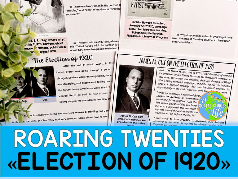 Election of 1920 | Teaching Resources