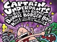 Reading Comp- Captain Underpants #6- CU And The Bionic Booger Boy Part ...