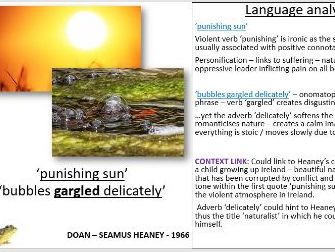 Eduqas GCSE Poetry Flashcards | Teaching Resources