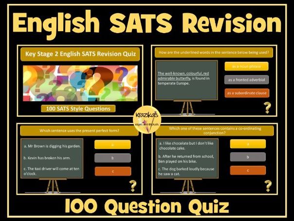 KS2 Spag Tests and Revision | Year 6 Sats | Tes