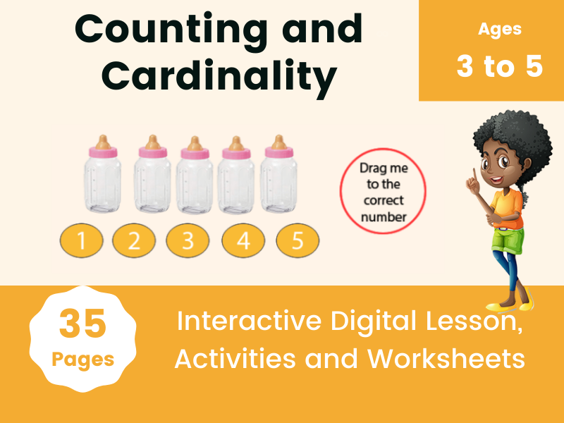 EYFS Daily Maths Home learning Pack - Digital Activities With Printable ...