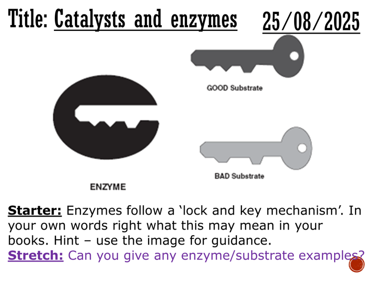 Catalysts and enzymes - complete lesson (GCSE 1-9) | Teaching Resources