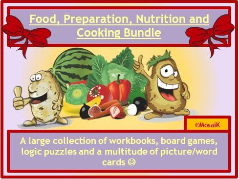 Nutrition Food Preparation Super-BUNDLE | Teaching Resources