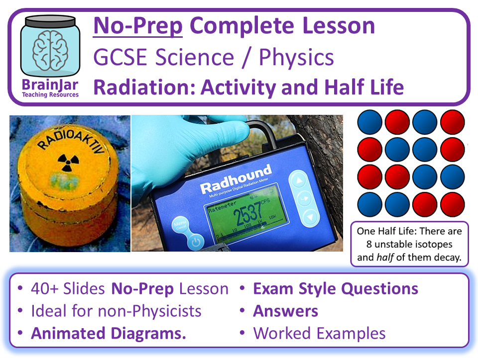 Activity And Half Life Teaching Resources Activity And Half Life Teaching Resources