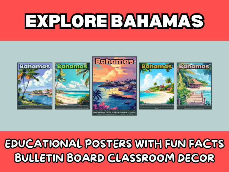 Explore the Countries of North America – Educational Posters with Fun ...