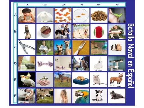 Pets and Pet Care 6 Spanish Photo Game Bundle | Teaching Resources