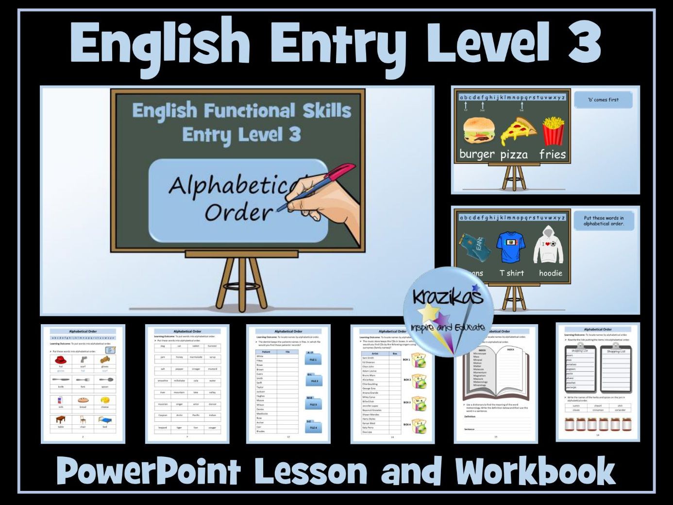 Functional Skills English Entry Level 3 Writing Alphabetical Functional Skills English Entry Level 3 Writing Alphabetical