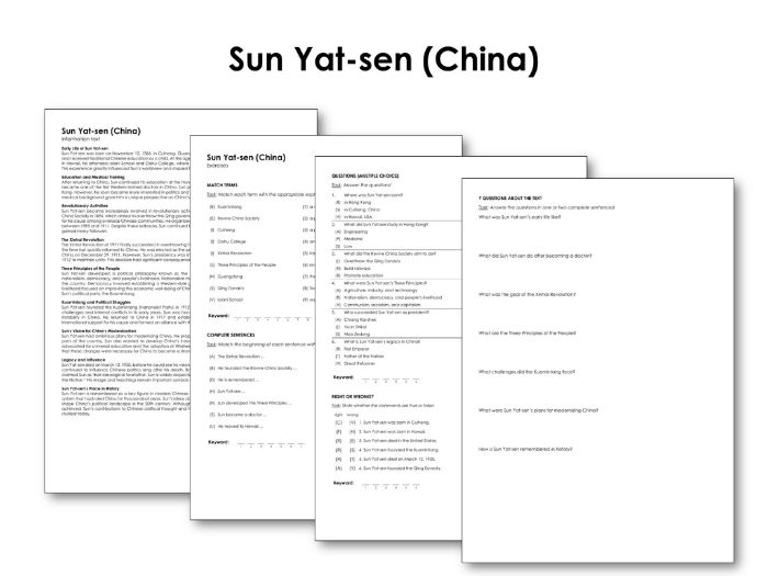 Sun Yat-sen (China) | Teaching Resources