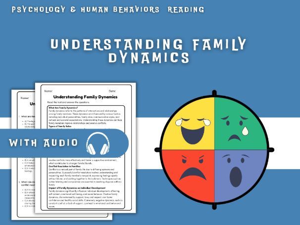 Understanding Family Dynamics -Psychology and Human Behavior Reading ...
