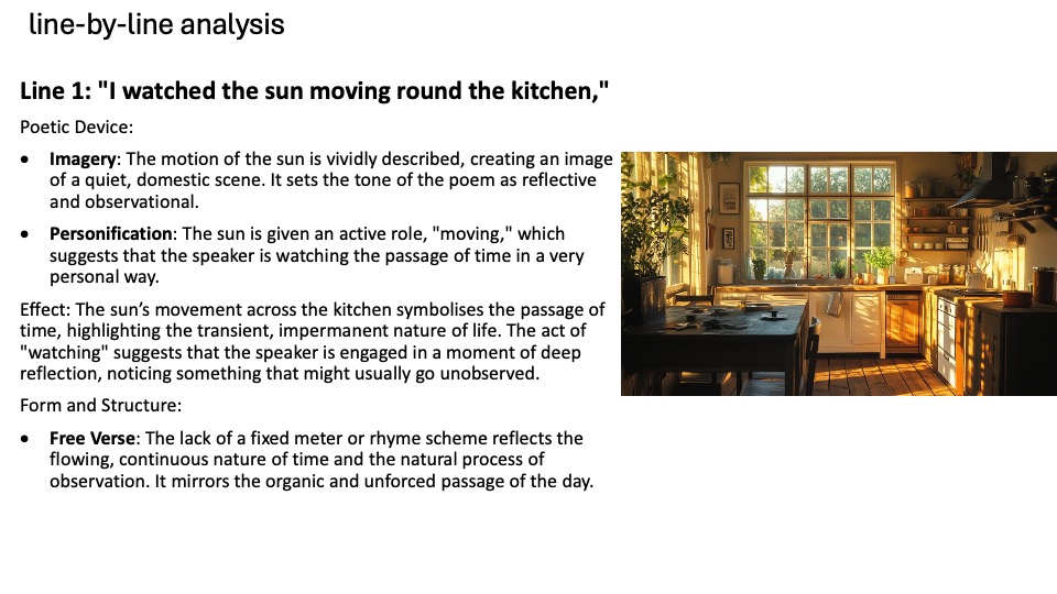 This Morning by Esther Morgan - Lesson PPT | Teaching Resources