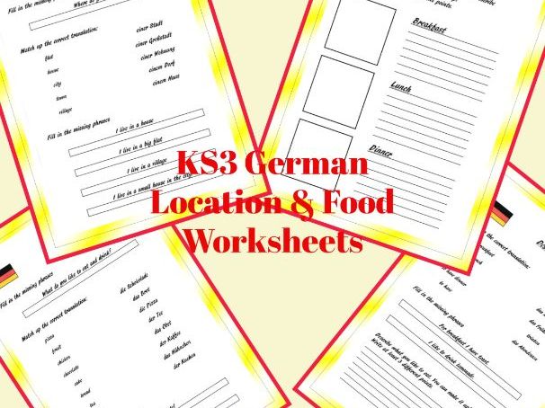 KS3 French, German and Spanish Worksheets | Teaching Resources