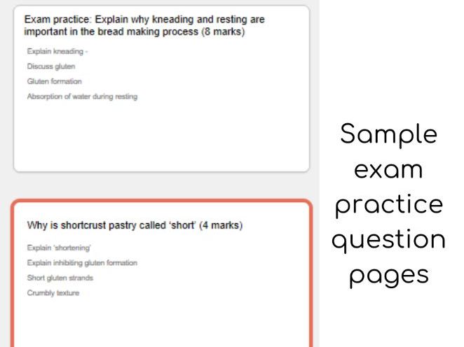 GCSE FPN Food Science Revision Lesson | Teaching Resources