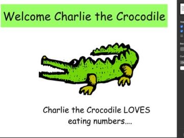 Charlie the Crocodile - more/less than | Teaching Resources