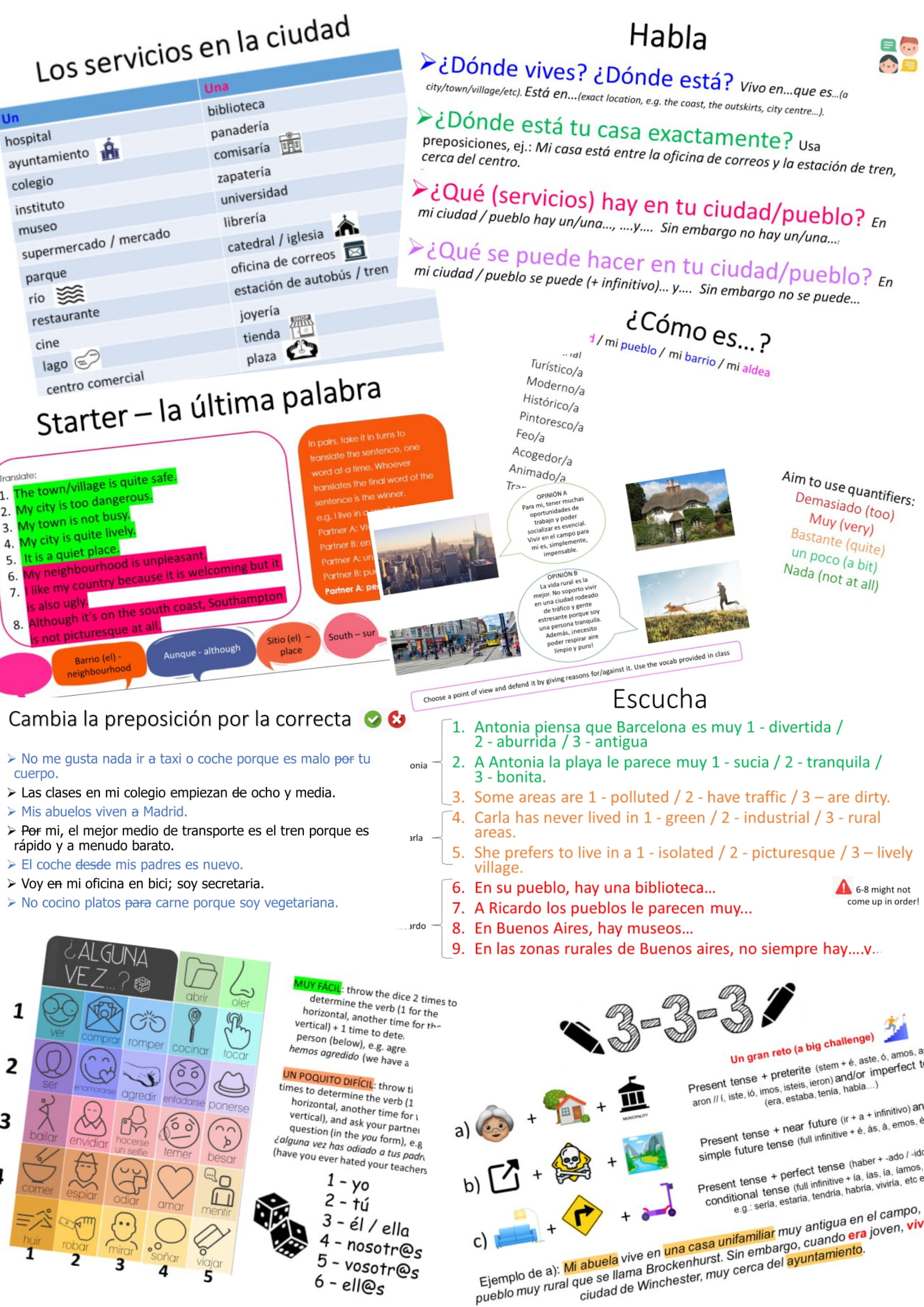 Unit 3 The world around us (A -Life in town & rural life) - Edexcel ...