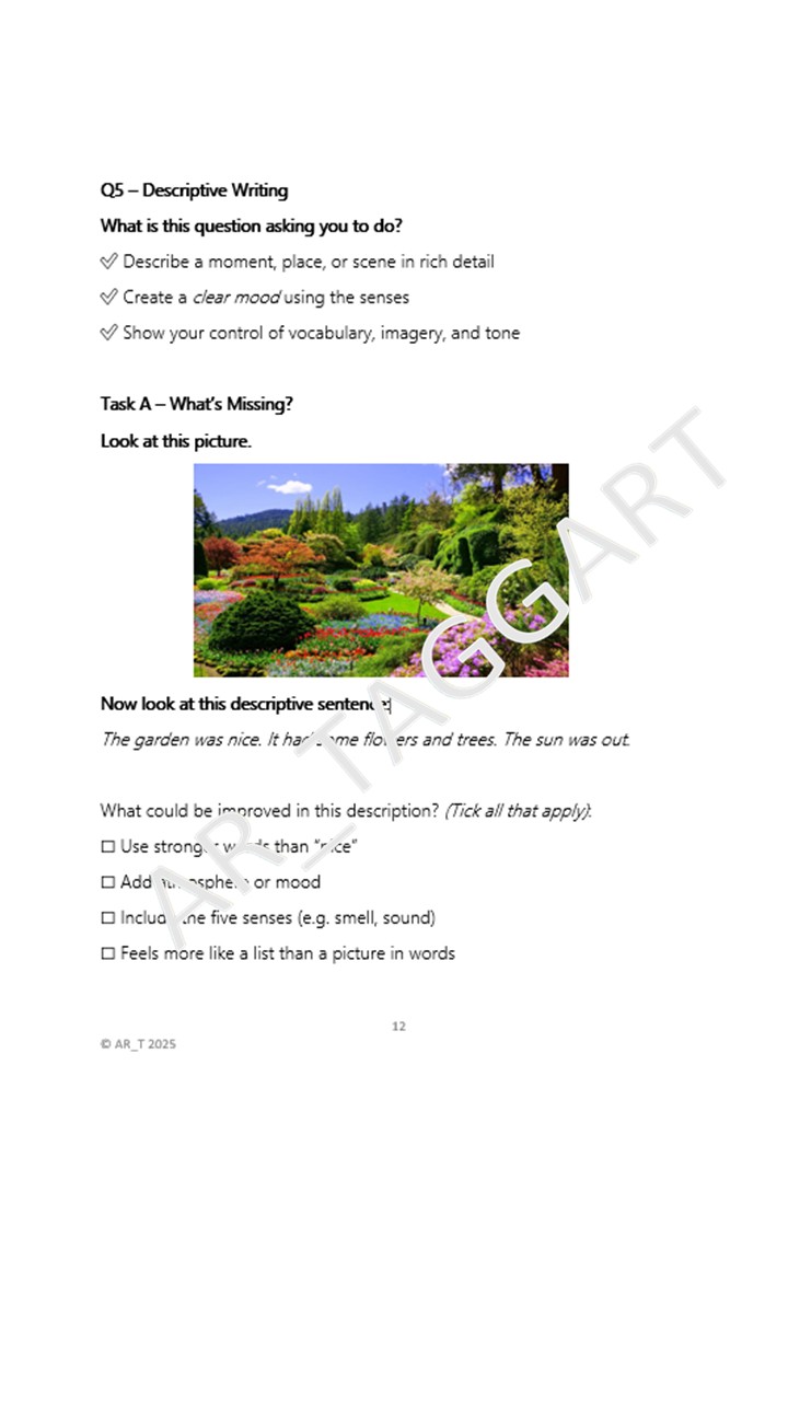 AQA GCSE Paper 1 Workbook: Student-Friendly Practice & Exam Skills (AQA ...
