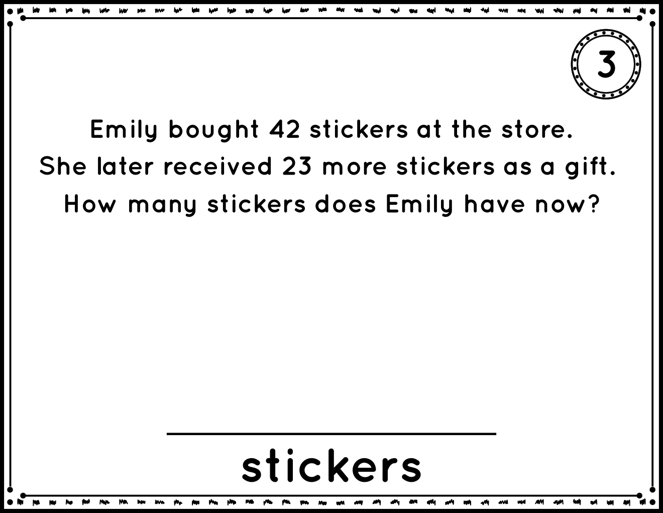 2-Digit Addition & Subtraction without Regrouping | Word Problem Task ...