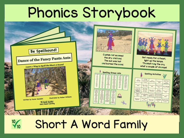 Phonics eBook Stories for Long and Short Vowel Sounds with Play Based ...