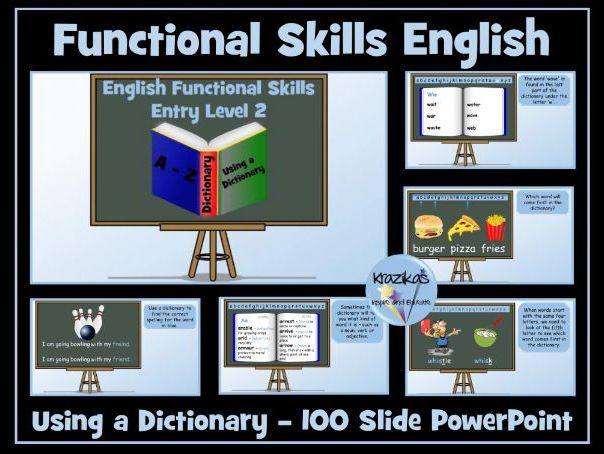 English Functional Skills Entry Level 2 Reading Bundle Teaching 