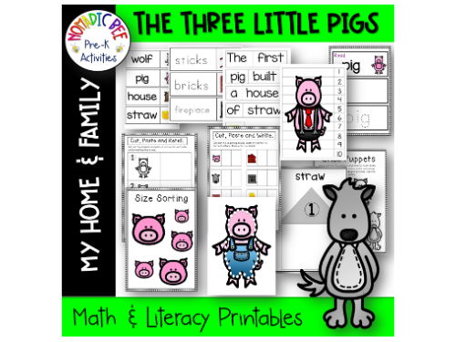 The Three Little Pigs Activities | Teaching Resources