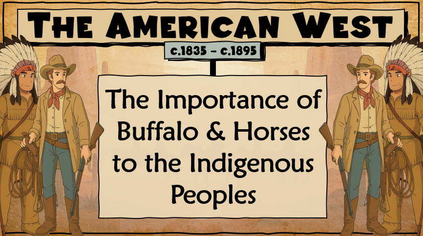 Buffalo Importance Indigenous Peoples - American West - GCSE History ...