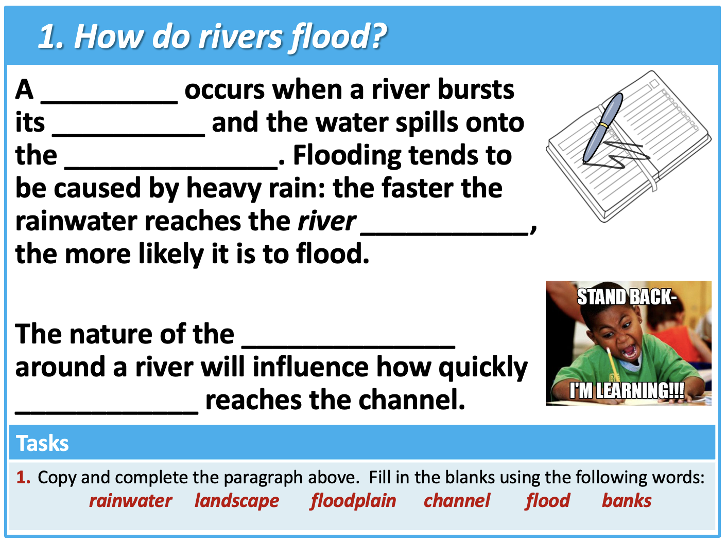 Rivers Flooding Lesson | Teaching Resources