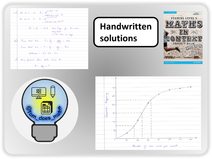 Level 3 CORE Maths In Context Solutions To Practice Materials Edexcel