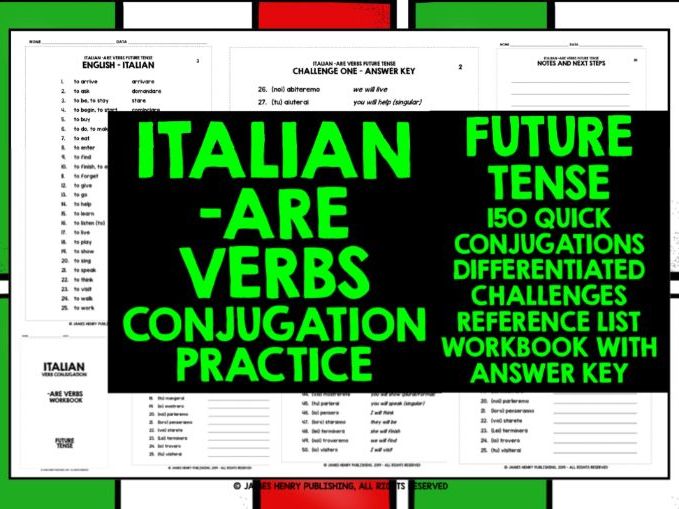 Italian Past Tense Verbs