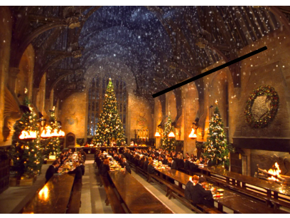 A Hogwarts' Christmas - A description of the Great Hall | Teaching ...