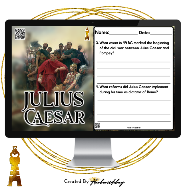 Julius Caesar | People Around The World | Social Studies Worksheets ...