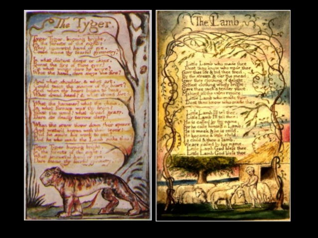 “The Lamb” and “The Tyger” worksheet | Teaching Resources