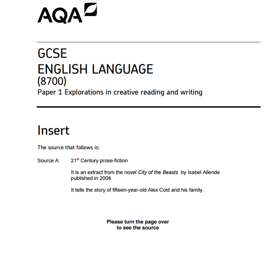 AQA GCSE ENGLISH LANGUAGE Paper JUNE 2023 QUESTION PAPER 44 OFF AQA GCSE ENGLISH LANGUAGE Paper JUNE 2023 QUESTION PAPER 44 OFF