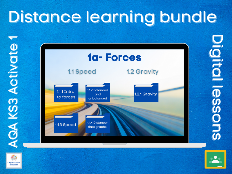1a Forces- Distance learning bundle (AQA KS3 Activate 1) | Teaching ...