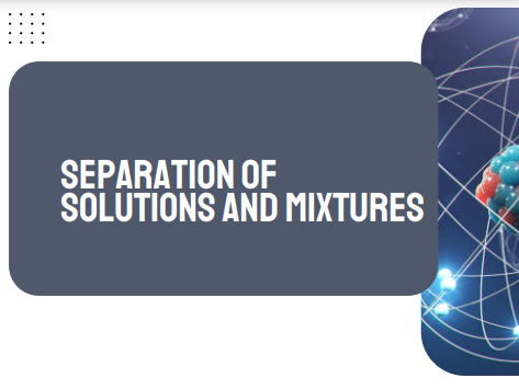 AP Chemistry Unit 3: Separation of Solutions and Mixtures | Teaching Resources