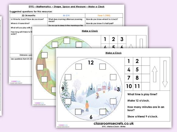 Activities for Learning Time: EYFS Maths Resources ǀ Tes