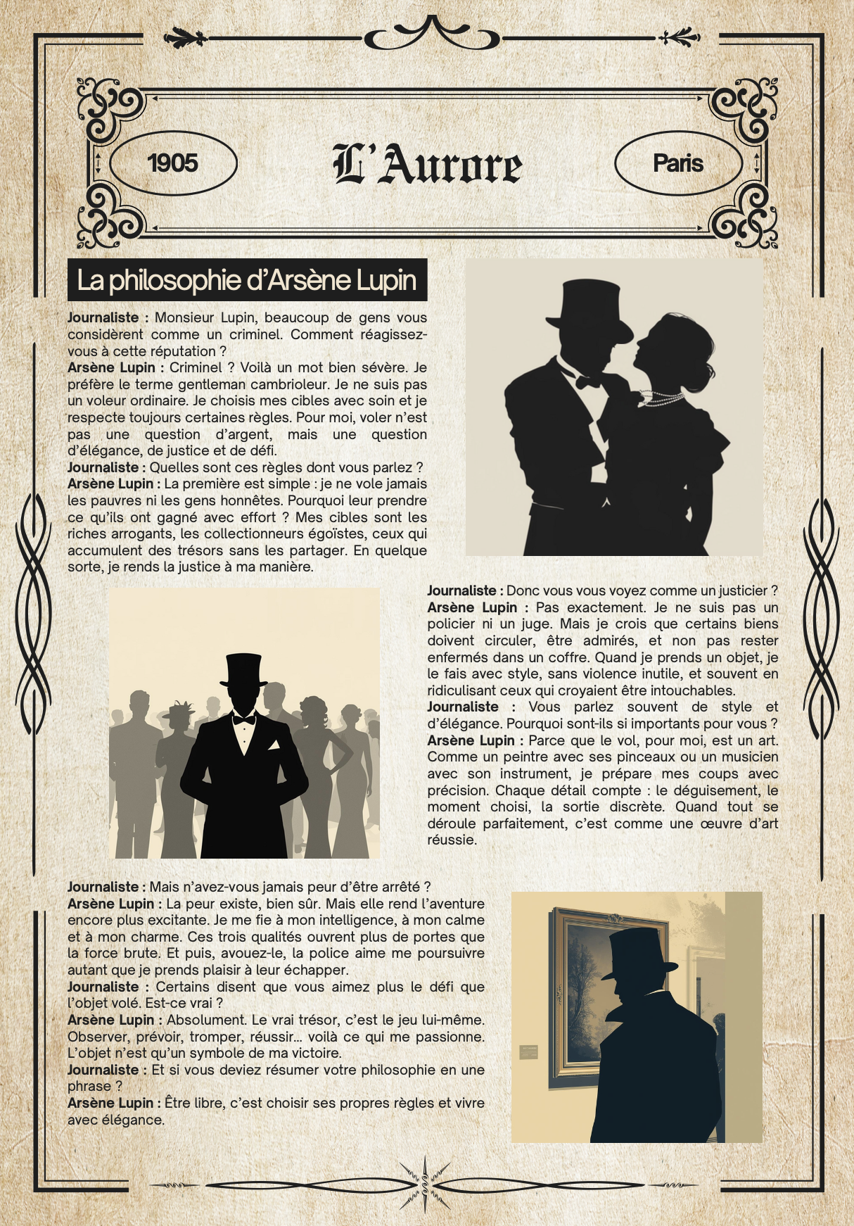 Lupin Escape Room - GCSE French | Teaching Resources