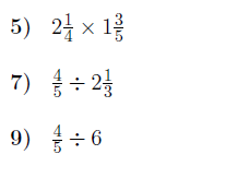 Multiplying and dividing fractions and mixed numbers Bundle | Teaching ...
