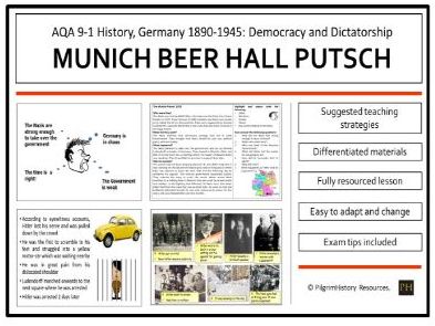 Munich Beer Hall Putsch | Teaching Resources