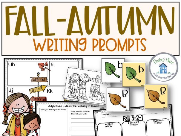 Autumn Writing Prompts, Printables, and Ideas | Teaching Resources