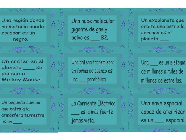 Space and Astronomy Spanish 4 Worksheet-2 Game-1 Exam Bundle | Teaching ...