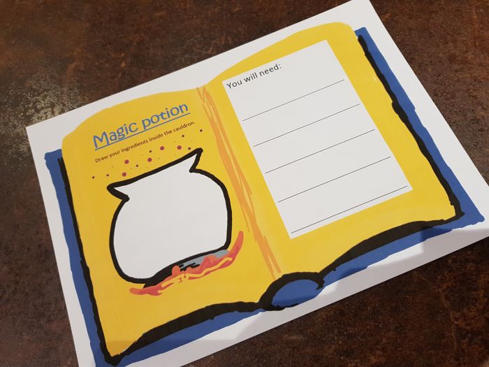 Magic potion worksheet | Teaching Resources