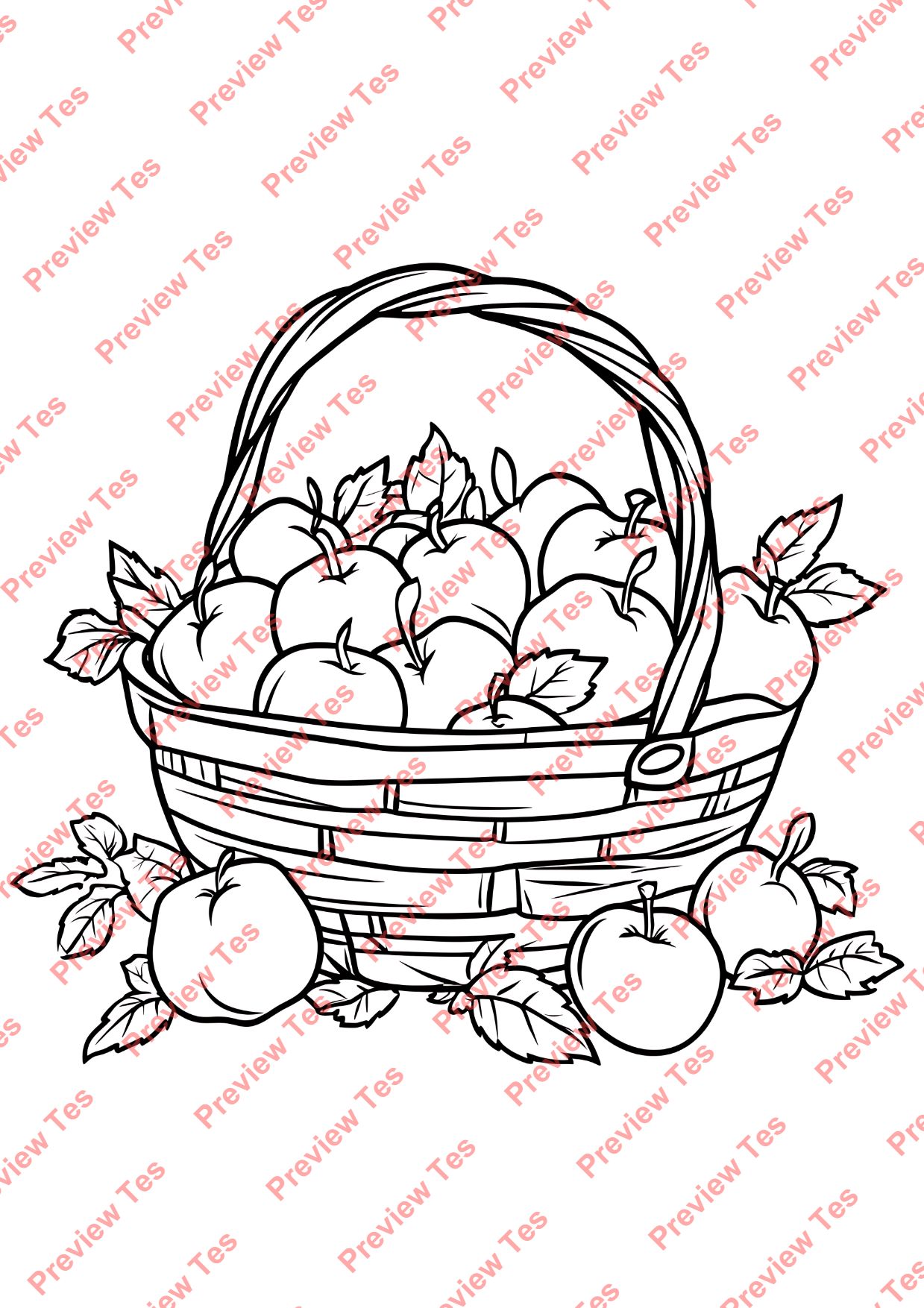 Apples Colouring Pages Bundle | 60+ Printable Sheets | Autumn Harvest ...